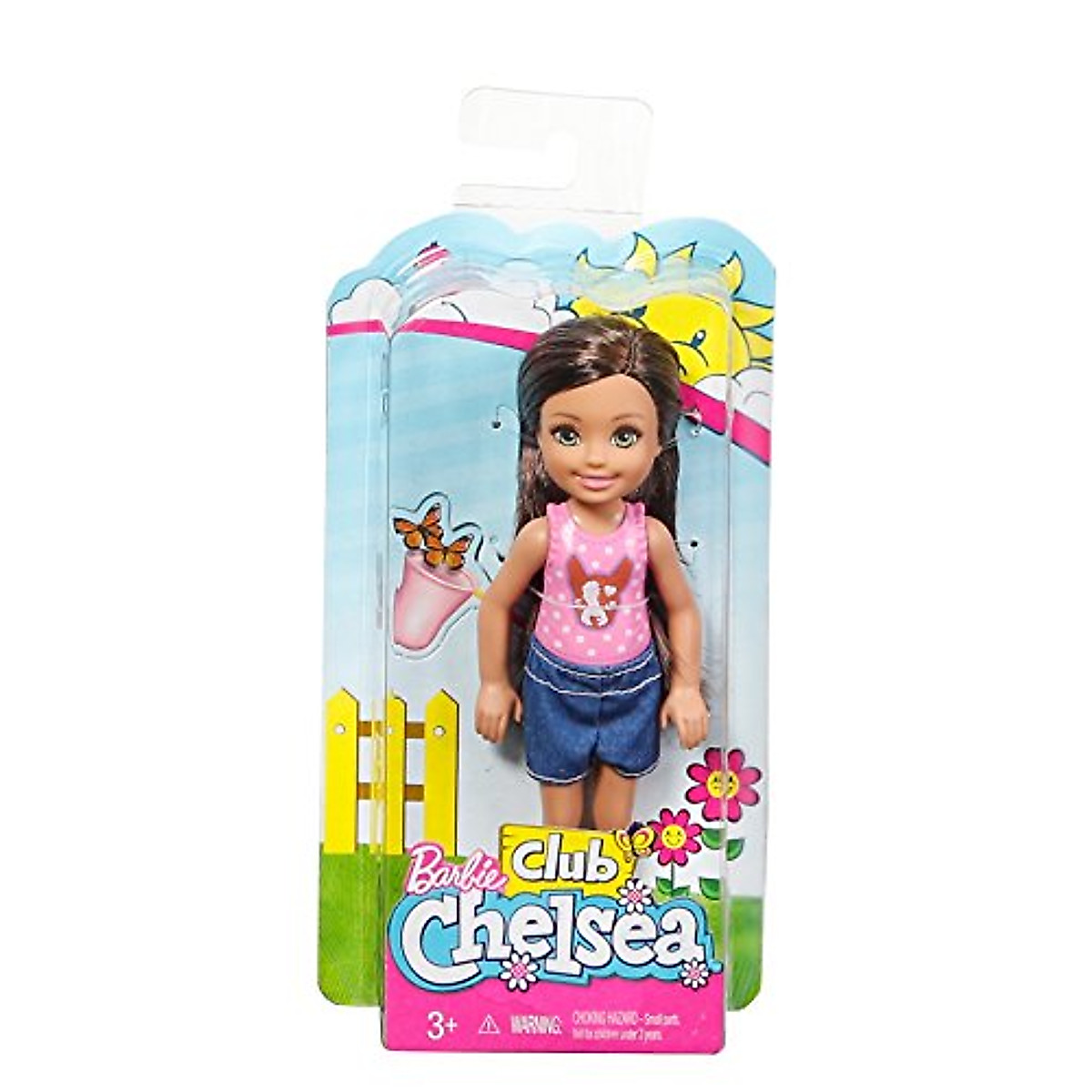 Barbie Butterfly-Themed Chelsea Doll with Cardboard Butterfly Net