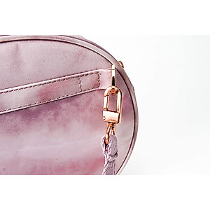 Ju-Ju-Be Jujube Freedom Belt Bag Fanny Pack | Travel-Friendly 2-in-1 Belt Bag, Lightweight Fashion Waist Pack Bag with Messenger Crossbody Strap | Rose Quartz, JB21385 RQT