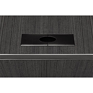 Regency Legacy Single Pedestal L-Desk with Three Drawers, 66", Ash Grey