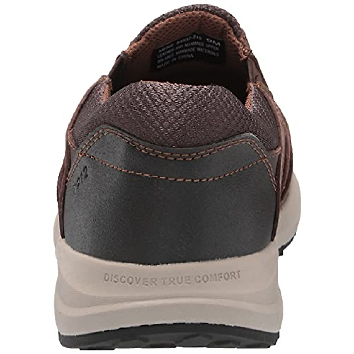 Nunn Bush Men's Excursion Waterproof Moccasin Toe Slip-On with KORE Comfort Technology Loafer, Brown Crazy Horse, 9