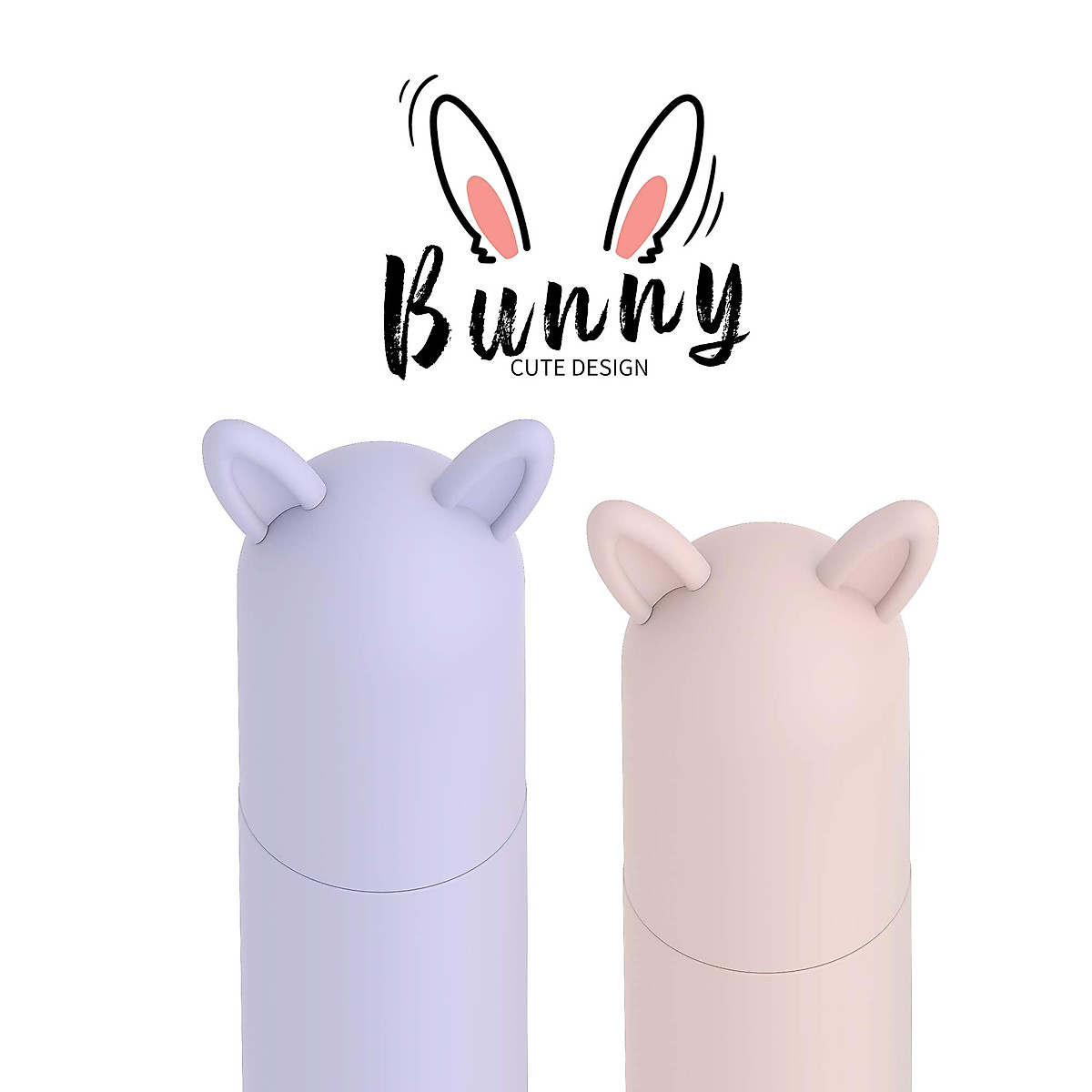 2 Pack Cute Case for Apple Pencil 1st Gen for Apple Pencil Accessories Cover , Soft Silicone Sleeve Cover Accessories Compatible for iPad Pro 9.7"/10.5"/12.9" (Pink & Purple)