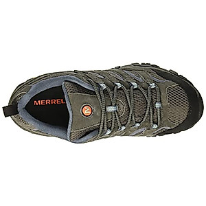 Merrell Women's Moab 2 Waterproof Hiking Shoe, Granite, 10