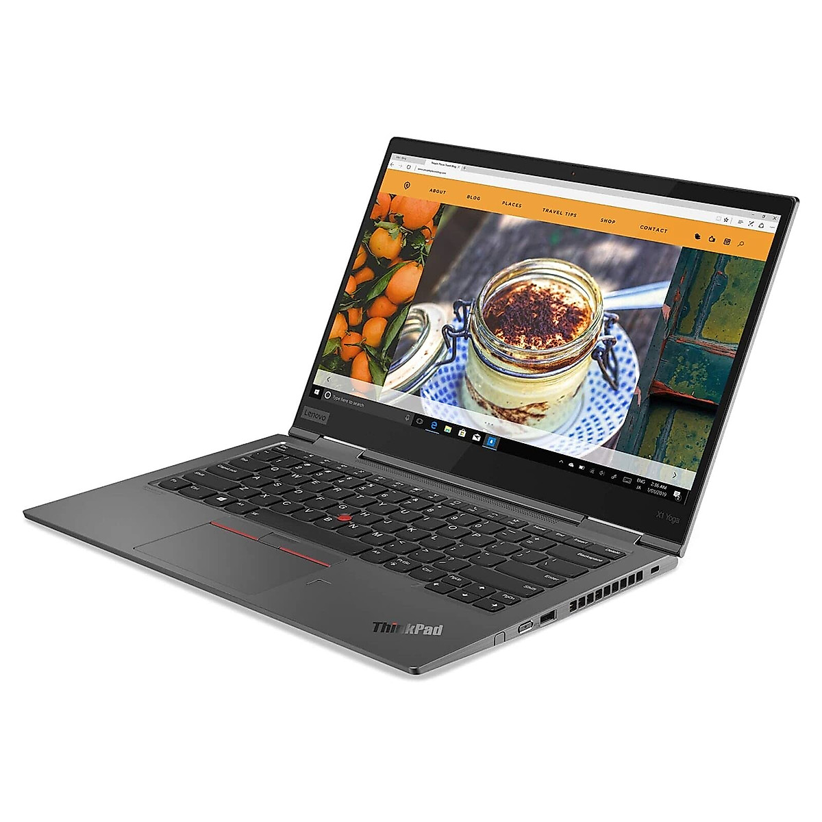 2023 Lenovo ThinkPad X1 Yoga Gen 5 2-in-1 14″ FHD IPS HDR 400nits Touchscreen Intel 4-Core i5-10210U Intel UHD Graphics 16GB RAM 512GB NVMe SSD WIFI AX HDMI Fingerprint Backlit Windows 11 Pro w/RE USB