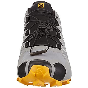 Salomon Speedcross 5 Gore-tex Trail Running Shoes for Men, Monument/Black/Saffron, 12
