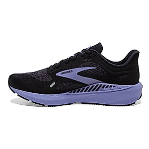 Brooks Women’s Launch GTS 9 Supportive Running Shoe - Black/Ebony/Purple - 7