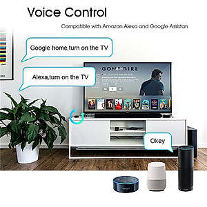 MOES WiFi Smart IR Remote Controller Smart Home Infrared Universal Remote Blaster,One for All Control AC TV DVD CD AUD SAT etc,Compatible with Alexa and Google Home,No Hub Required