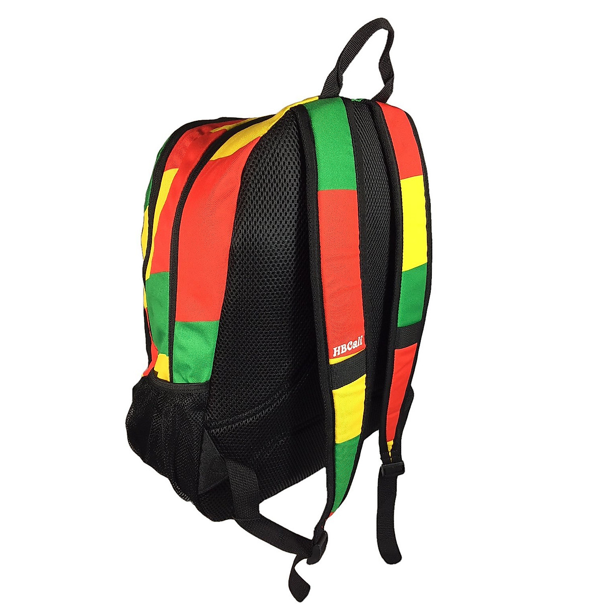 HBCali California Rasta Backpack with Padded Straps