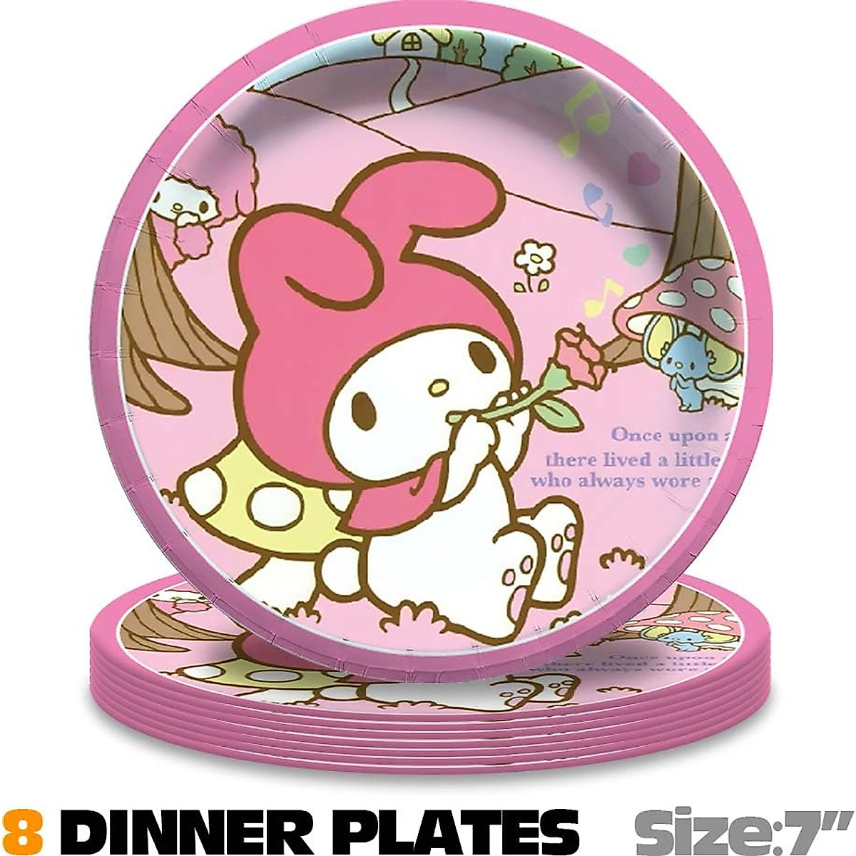 Melody Party Supplies Plates Decorations Birthday Cake Topper Banner Decor Backdrop Balloons