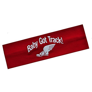 TRACK and FIELD Cotton Stretch Headband with VINYL Text or Name TEAM US FONT CUSTOM PERSONALIZED TRACK GIFT