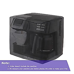 PASONIKA Ice Maker Cover, Countertop Appliances Ice Machine Bread Maker Rice Cooker Soup Pot Pressure Cooker Coffee Maker Cover, Dust Resistant Protector, Grey