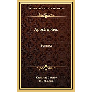 Apostrophes: Sonnets