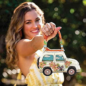 Mary Frances womens Day Trip Top Handle, Ivory, One Size US