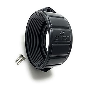 2" Heater Union Split Nut for Hot Tub or Spa (Measures 3" Inside Diameter Edge to Edge in The Threads)