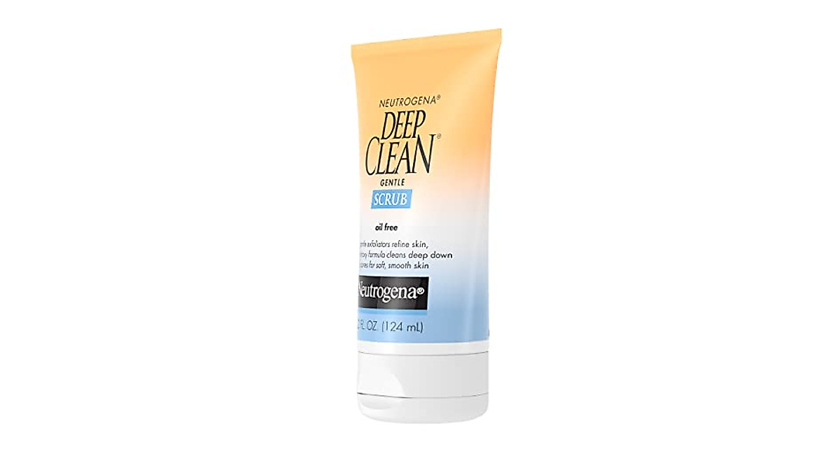 Neutrogena Deep Clean Facial Scrub - Gentle Exfoliating Daily Cleanser