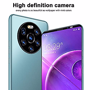 KIKYO Unlocked Smartphones,LANDVO mate40 pro 5.45in HD Screen Android Phone,Dual SIM Dual Standby Unlocked Cell Phone,512MB+4GB,2MP+5MP Dual Camera,1500mAh Battery(Green)