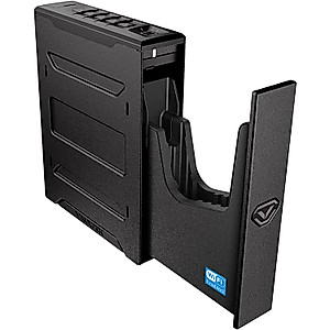 VAULTEK Slider Series Rugged Smart Handgun Safe Quick Auto-Open Sliding Door Pistol Safe with Rechargeable Li-ion Battery