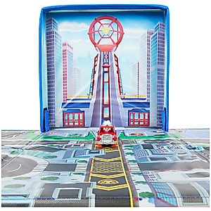 Paw Patrol, True Metal Adventure City Movie Play Mat Set with 2 Exclusive Toy Cars (Amazon Exclusive), 1:55 Scale, Kids Toys for Ages 3 and up
