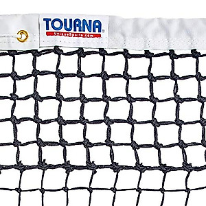 Tourna Tennis Net 3.5mm Double with Polyester Headband