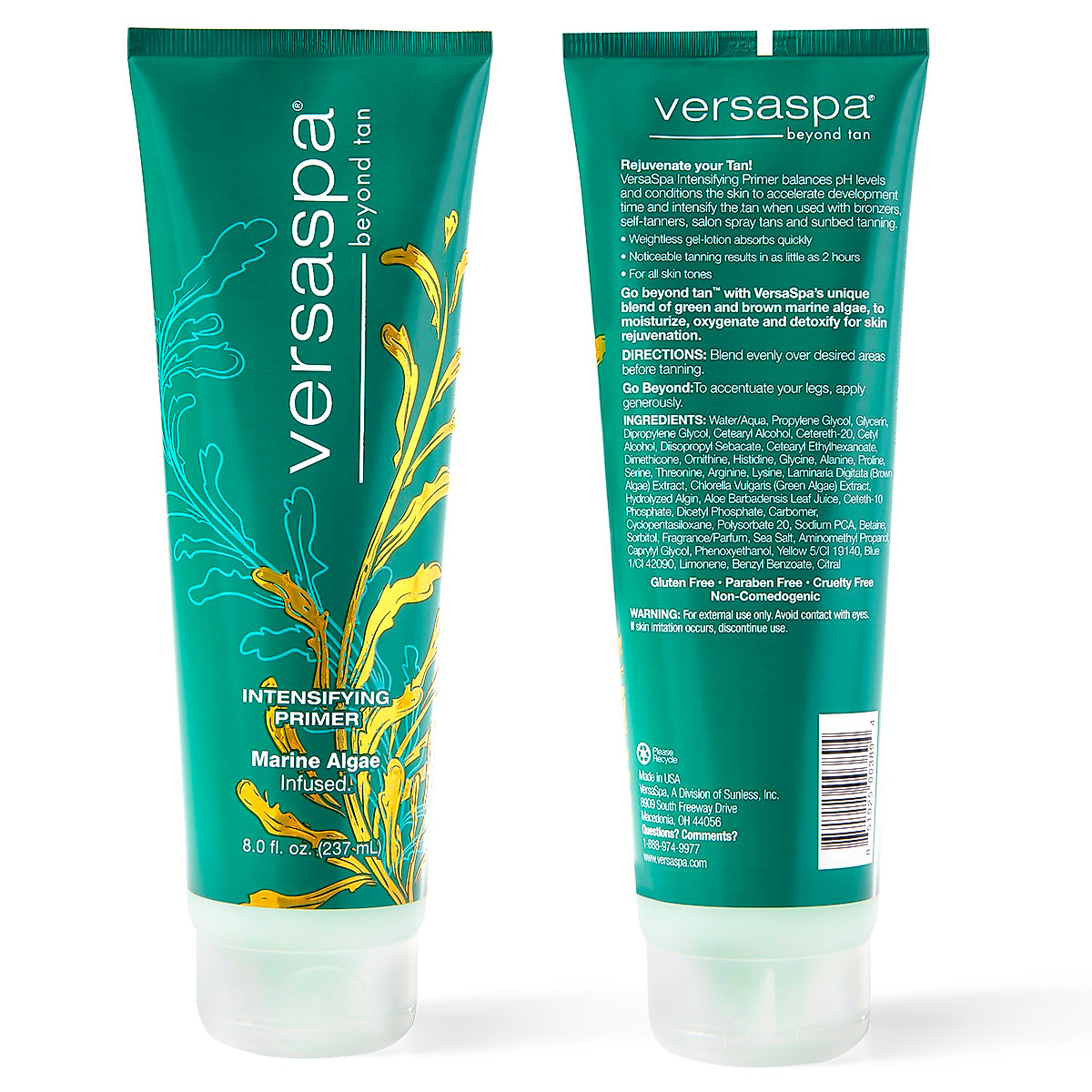 Versa Spa Intensifying Primer - Intensifies & Accelerates, 8 fl.oz