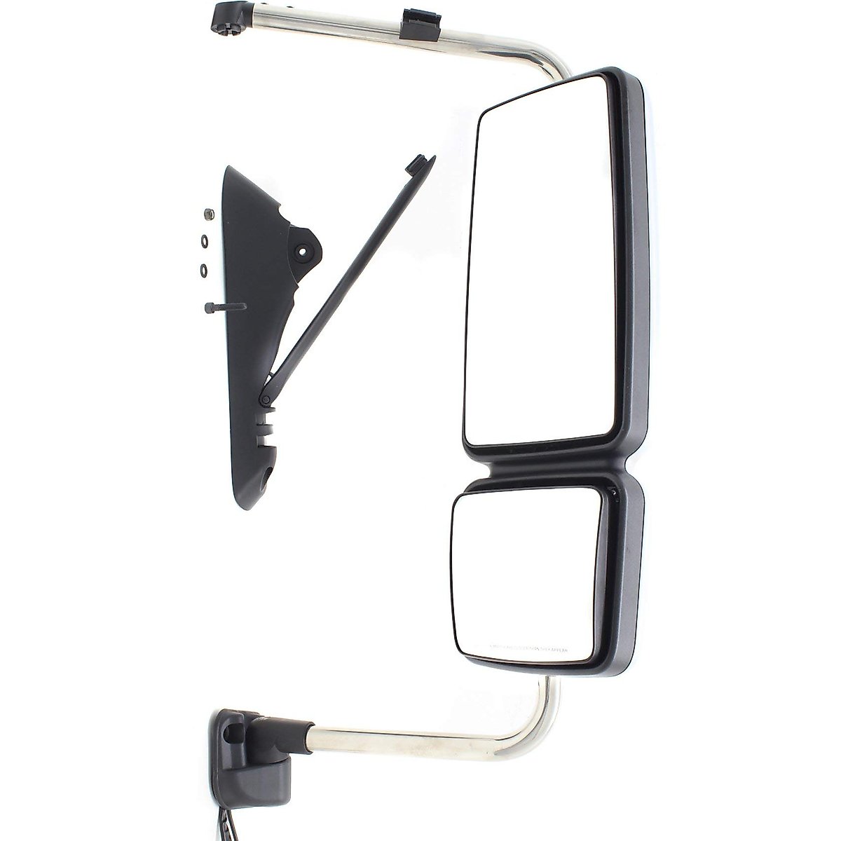 Kool Vue Driver & Passenger Side Power Heated Mirrors for International Durastar 2013 With Signal Light Chrome