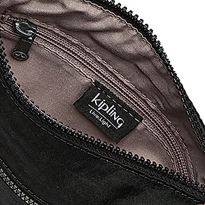 Kipling Keiko Mini Crossbody Bag, Black Noir, 8"L x 9"H x 1.25"D