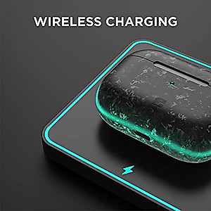 Foam Masters Genuine Forged Carbon Fiber (Matte) Case for AirPods Pro 2nd Gen - Extreme Slim - Ultra Protection