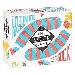 Green Brothers Games | The Sock Game | Board Game | Ages 8+ | 2+ Players | 5-30 Minutes Playing Time