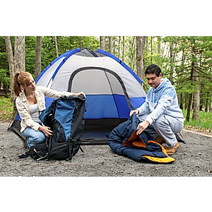 3-Person Camping Tent – Includes Rain Fly and Carrying Bag – Lightweight Outdoor Tent for Backpacking, Hiking, or Beach by GigaTent