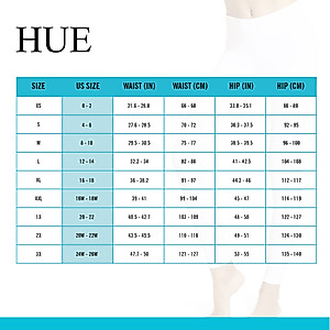 HUE Women's Legging, White, Small