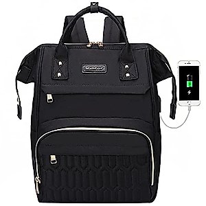 Sowaovut Laptop Backpack 15.6 Inch Casual Daypack Water Resistant Business Travel School Backpack for Women Student