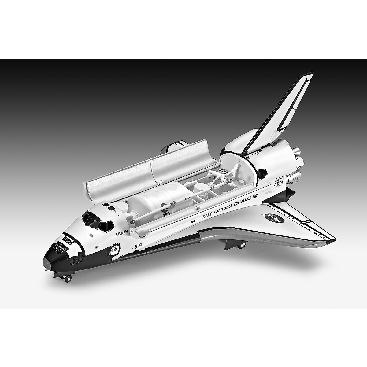 Revell Germany 04544 Space Shuttle Atlantis Model Kit, 1/144