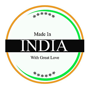 E-Tailor® Cotton Fabric India Hand Block Print Floral Fabric Ideal for Dress Making, Craft and Arts, Patchwork, Quilting, Doll Making, DIY Craft-1 Yard- Floral -Parchment