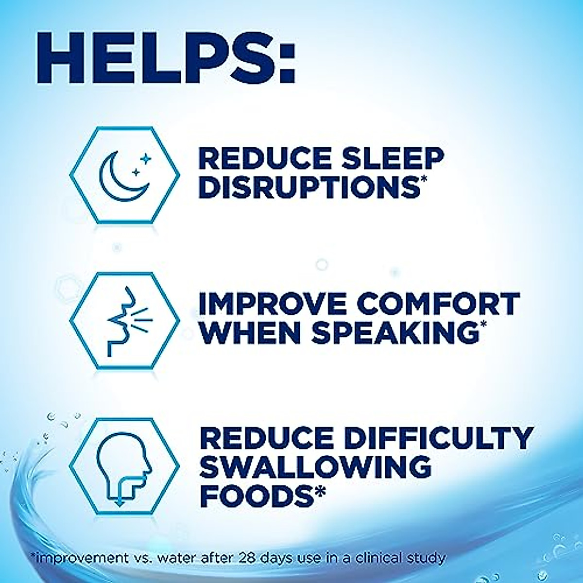 biotène Moisturizing Dry Mouth Spray, Moisturizing Spray for Dry Mouth and Bad Breath, Gentle Mint - 1.5 Fl Oz