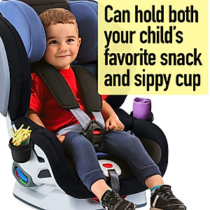 Mission Automotive [2 Pack] Mission Automotive Car Seat Cup Holder Intended for Britax ClickTight & Non-ClickTight Convertible Car Seats - Car Seat Cup Holders for Your Child's Car Seat -Attachment