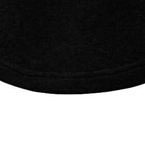 Maiyifu-GJ Men Gothic Turtleneck Hooded Sweatshirt Casual Hip Hop Long Length Hoodies Loose Fleece Drawstring Pullover Hoodie (Black,X-Large)