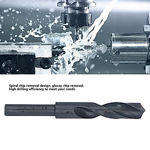 Walfront High Speed Steel Drill Bit, Reduced Shank Drill Bits - 1/2 inch Shank - 18mm/0.7in - for Electric Drills, Industrial Drill Bit, Drill
