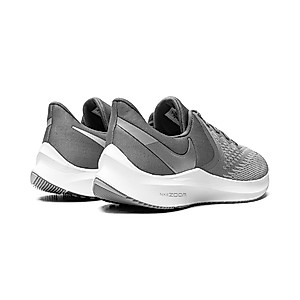 Nike Women's Zoom Winflo 6 Running Shoes, Multicolour (Cool Grey/MTLC Platinum/Wolf Grey/White 2), 7.5 US