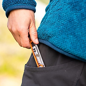 Gerber Gear Armbar Slim Drive Pocket Knife EDC Multitool with Screwdriver, Bottle Opener, Burnt Orange