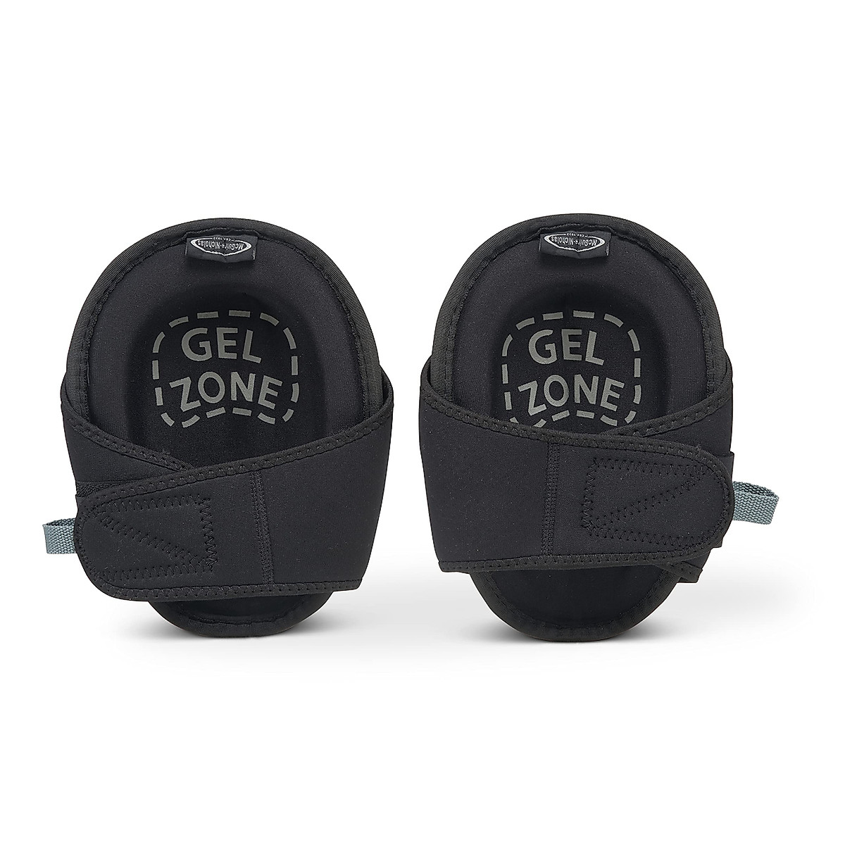 McGuire-Nicholas, Gel Lite Pro Flooring Knee Pads, Gel Knee Pads, Navy/Black, 22382-1 22382 & AWP Low-Profile Fabric Cap Work Knee Pads | Non-Marring Non-Scratching All-Day Comfort Knee Pads