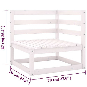6 Piece Patio Lounge Set with Cushions,Outdoor Sofa Set,Party Couch Set,Pool Sofa Set,Outdoor table Set,Afternoon Tea Suit,Talk About Furniturefor Garden,Outdoor,Terrace,Balcony,Solid Wood Pine