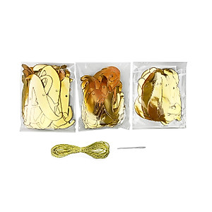 Make Your Own Banner in Gold - Say Anything Banner - Metallic Gold - BIrthday Party, Baby Shower, Bridal Shower, Graduation Party