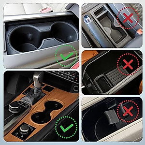 Cup Holder Phone Mount for Car, Cell Phone Cup Holder Car Mount, Car Cellphone Large Adapter Long Arm with 360 Degree Rotation, 2 in 1 Car Cup Phone Holder Fits Most Bottles and Smartphones