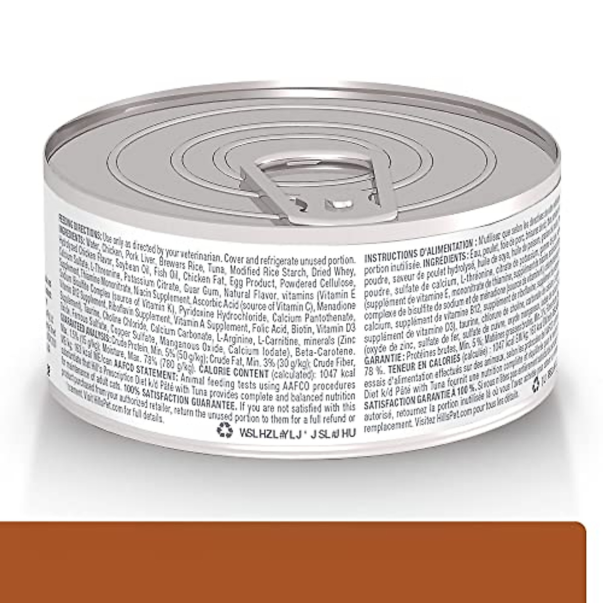 Hill's Prescription Diet k/d Kidney Care with Tuna Wet Cat Food, Veterinary Diet, 5.5 oz. Cans, 24-Pack