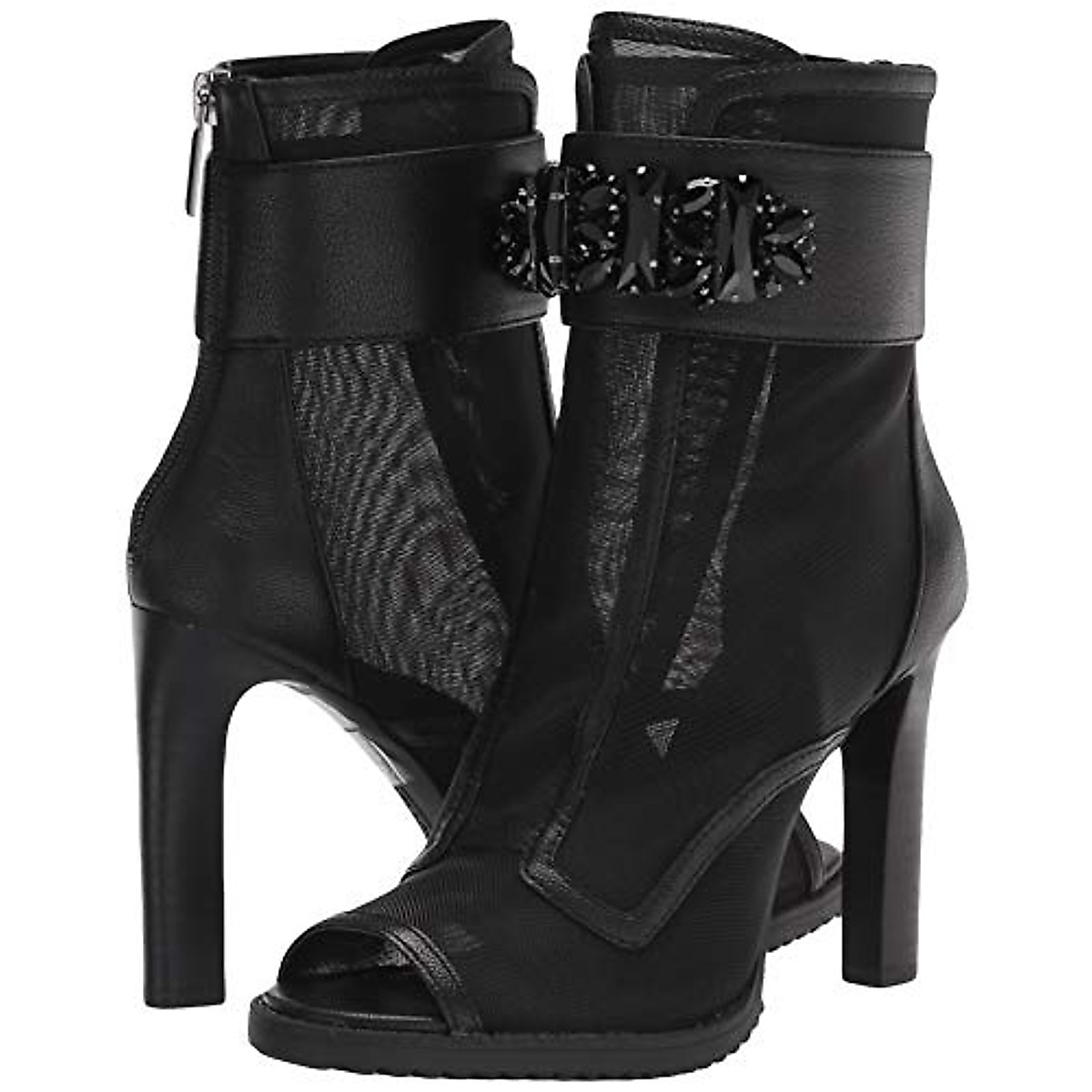 Karl Lagerfeld Paris Women's Blayze Fashion Bootie Ankle Boot, Black, 7