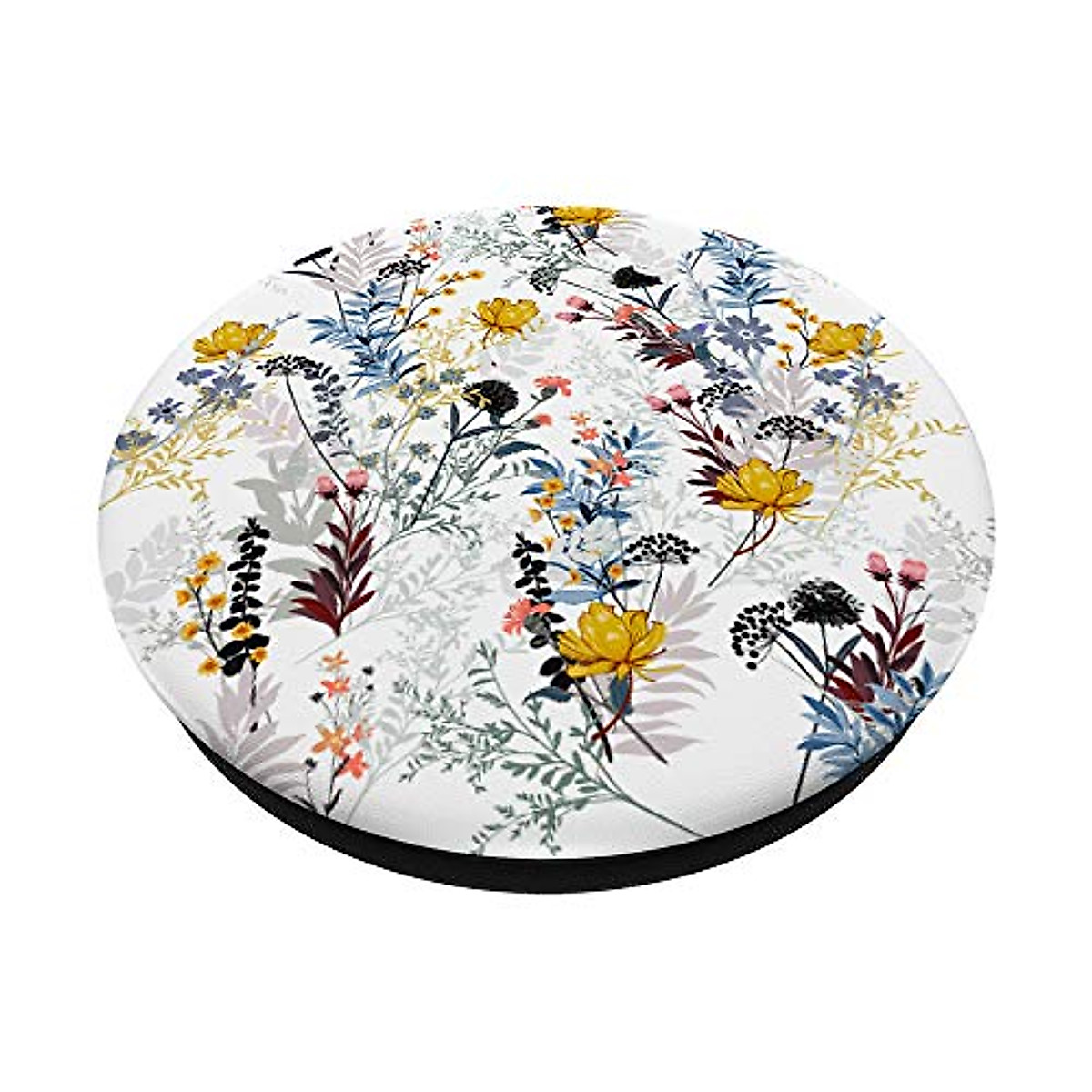 Nature Blossom Artsy Floral Pattern Florist Gifts Flower PopSockets PopGrip: Swappable Grip for Phones & Tablets