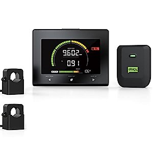 efergy Elite-Max Display Kit 7.9″ Color Energy Monitor No WiFi Required. Data Download Direct from The Monitor