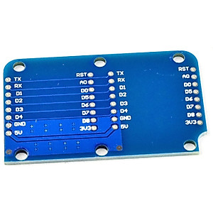 CANADUINO® 3 x WEMOS D1 Mini Compatible ESP8266 Dual Base