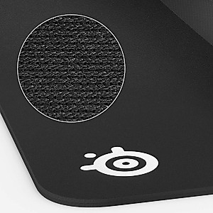 SteelSeries QcK Heavy - Cloth Gaming Mouse Pad - extra thick non-slip rubber pad - exclusive microfiber surface - size M