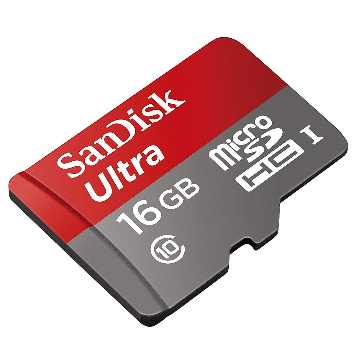 SanDisk Ultra 16GB UHS-I/Class 10 Micro SDHC Memory Card With Adapter- SDSDQUAN-016G-G4A [Old Version]