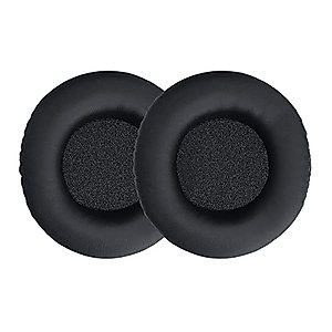 kwmobile Replacement Ear Pads Compatible with Pioneer HDJ 2000/1000/1500 - Earpads Set for Headphones - Black